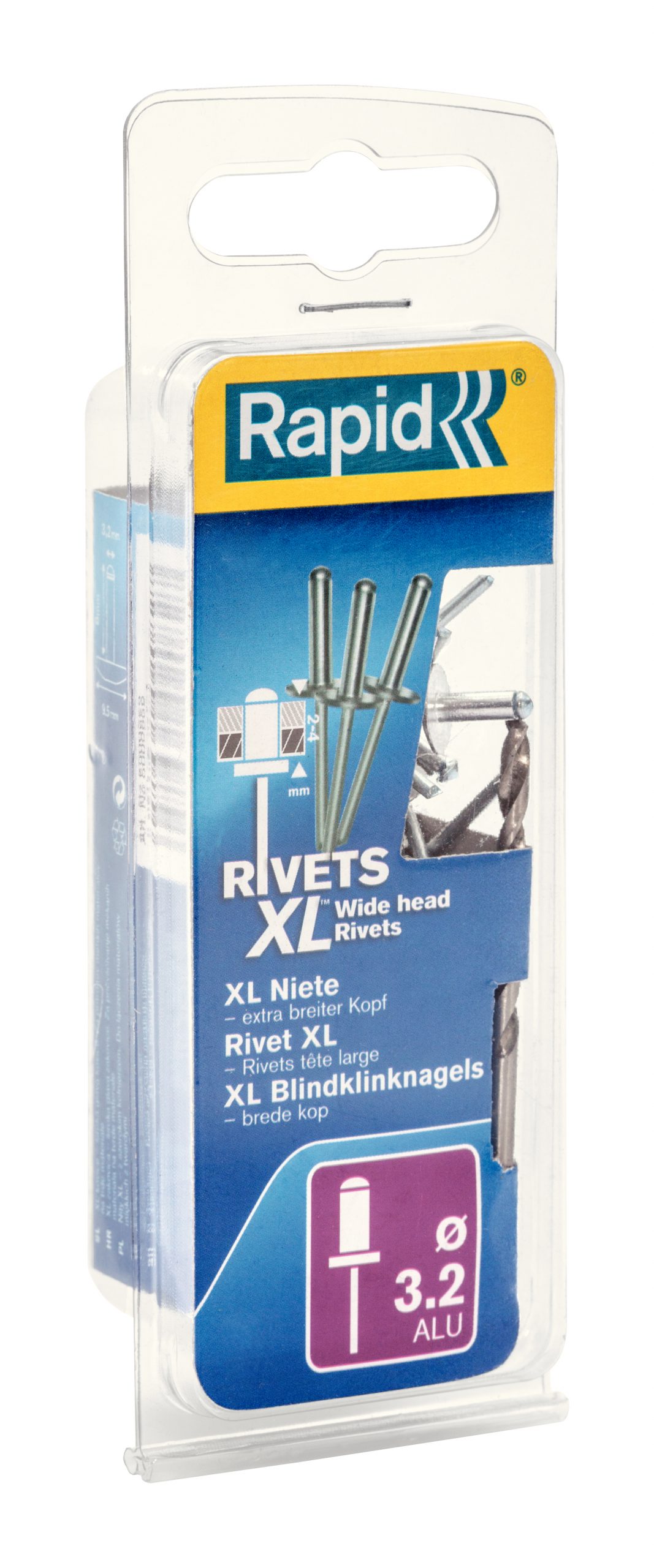 XL Rapid Rivets Ø3.2x8mm | Fixtures & Fasteners