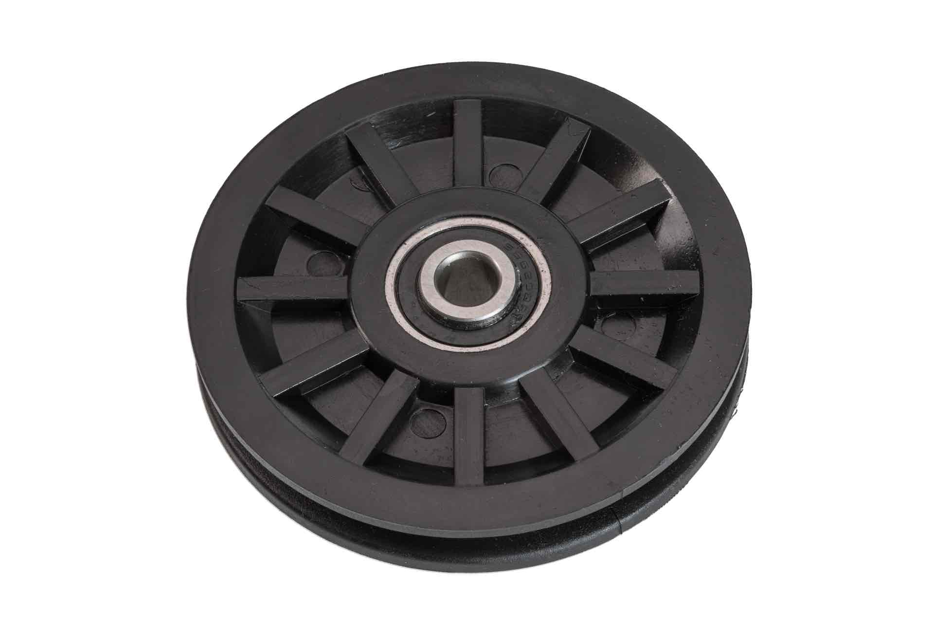 Pulley 4" With Bearing M10-hole | Fixtures & Fasteners